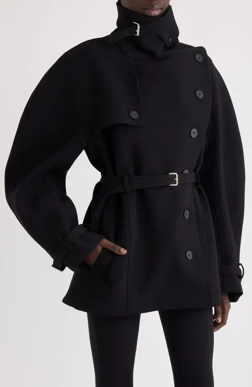 Jacquemus Le Trench Ovalo Court Short Trench Coat