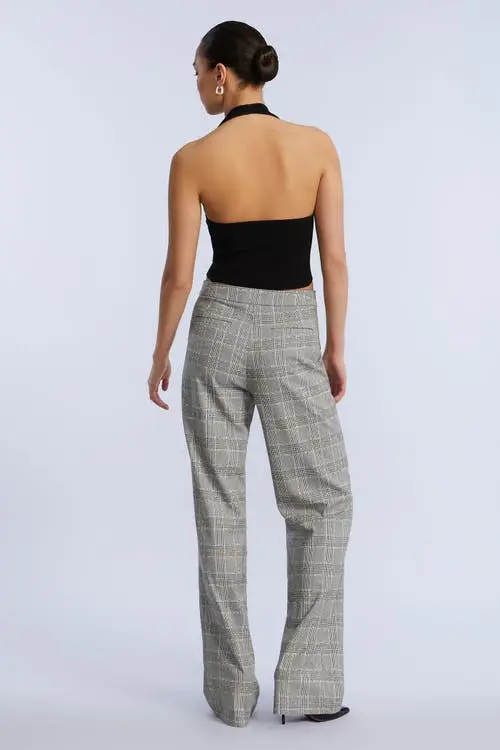 Bcbgmaxazria Glen Plaid Trousers