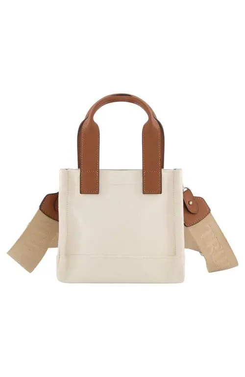 True Religion Canvas Mini Tote Bag - Natural