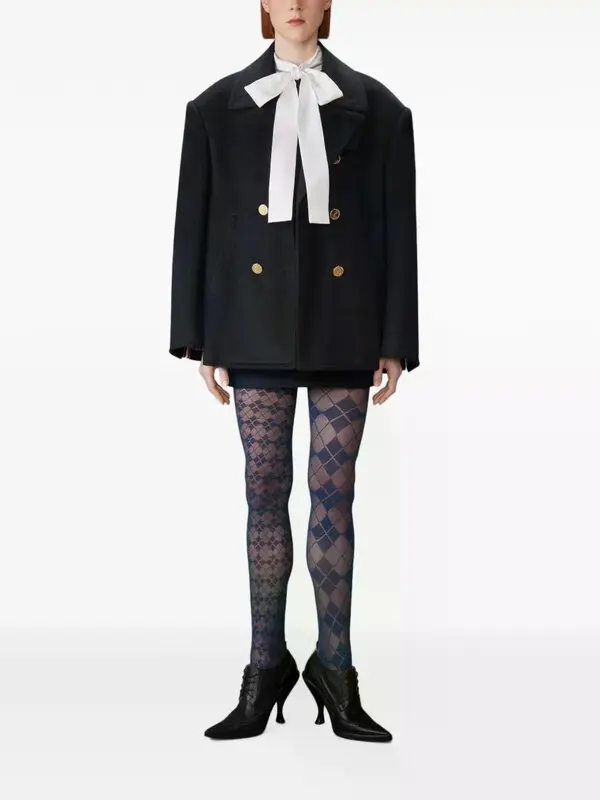 Thom Browne Bow-collar Shift Dress
