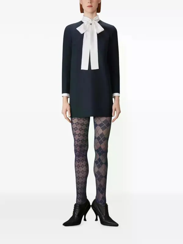 Thom Browne Bow-collar Shift Dress