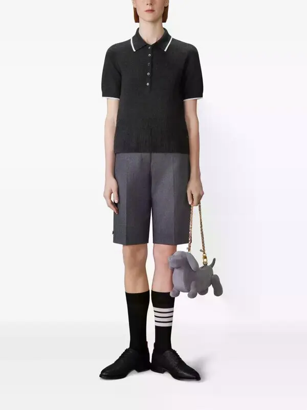 Thom Browne Intarsia-number Polo Shirt