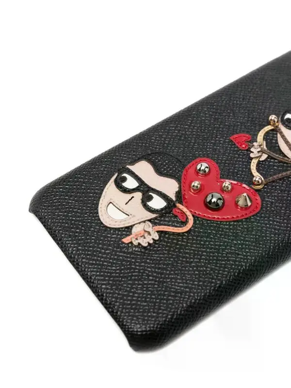 Dolce & Gabbana Embossed-heart Iphone Case