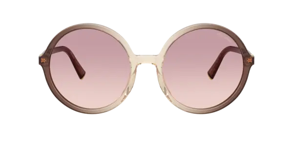Miu Miu Mu B02s Sunglasses - Brown Gradient Dark Violet