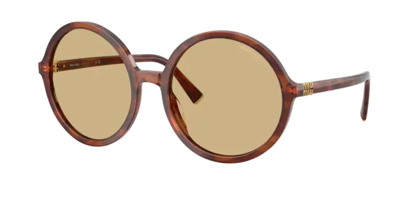 Miu Miu Mu B02s Sunglasses - Yellow