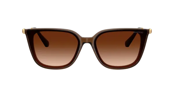 SWAROVSKI Sk6054d Sunglasses - Gradient Brown