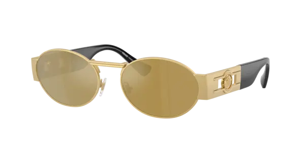 Versace Sunglasses - Brown Mirror Gold