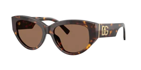 Dolce & Gabbana Havana Sunglasses - Dark Brown