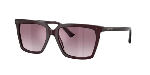 JIMMY CHOO Sunglasses - Gradient Violet Mirror Silver