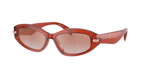 Michael Kors Wilmington Sunglasses - Pink Gradient Pink Mirror Pink