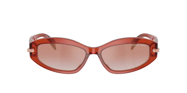 Michael Kors Wilmington Sunglasses - Pink Gradient Pink Mirror Pink