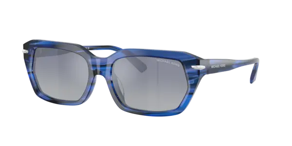 Michael Kors Sunglasses - Grey Gradient Blue Mirror