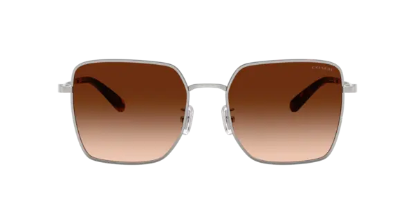 COACH Square Frame Sunglasses - Brown Gradient