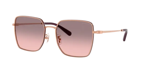COACH Hc7184d Sunglasses - Grey Pink Gradient