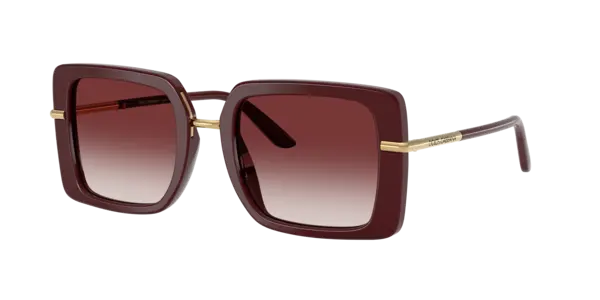 Dolce & Gabbana Sunglasses - Clear Gradient Dark Brandy