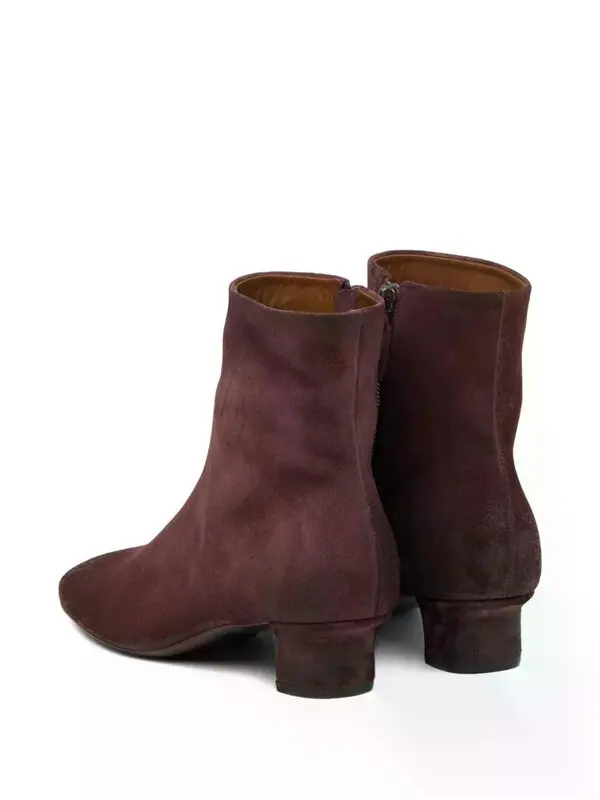 Marsèll Suede Zip-up Ankle Boots