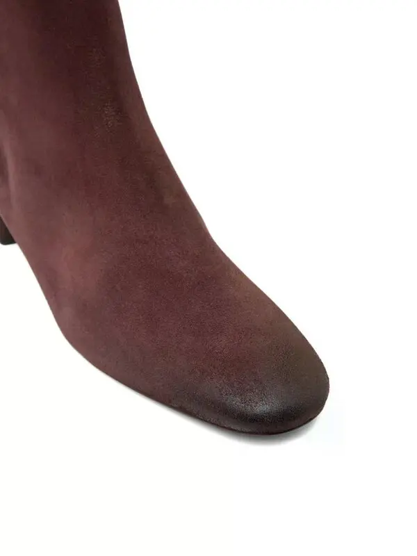Marsèll Suede Zip-up Ankle Boots