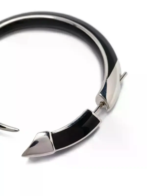 SHAUN LEANE Sterling Sabre Solis Hoop Earrings