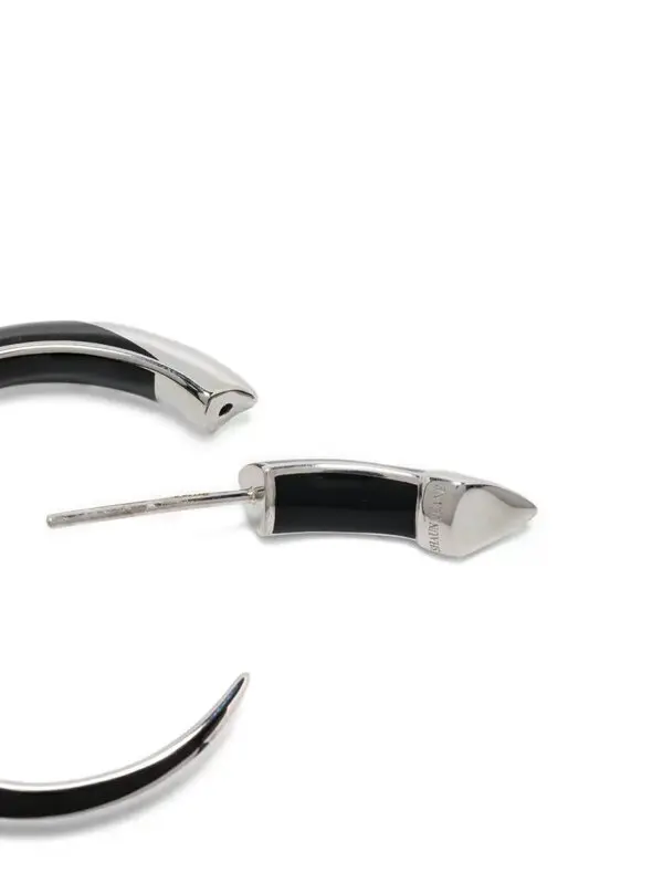 SHAUN LEANE Sterling Sabre Solis Hoop Earrings