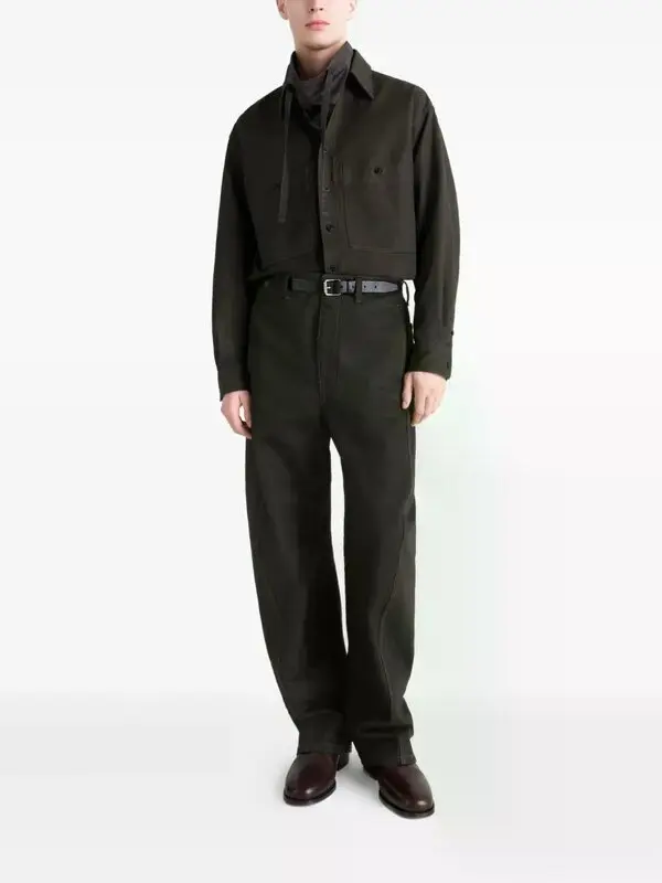 LEMAIRE Patch-pocket Twill Overshirt