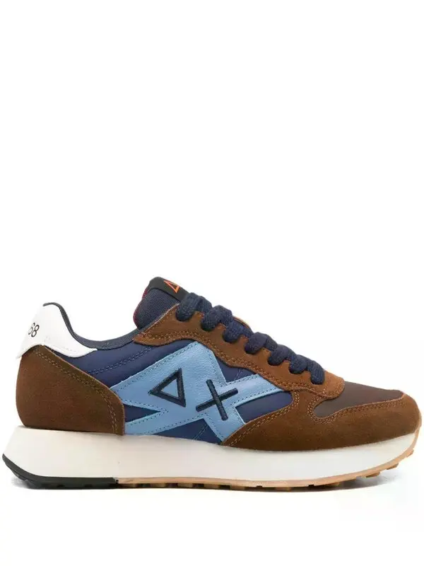 SUN 68 Fox Jaki Bicolor Sneakers - Brown