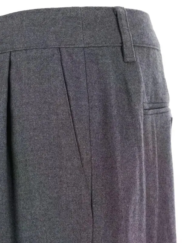 DUNST Pleated-front Trousers