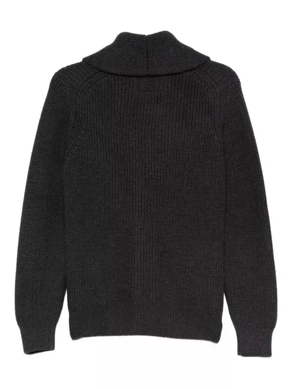 DRUMOHR Shawl-collar Patch-pocket Cardigan