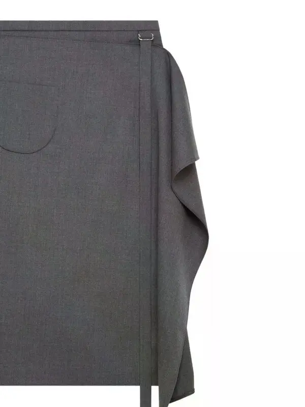 COURREGES Wool Blend Skirt