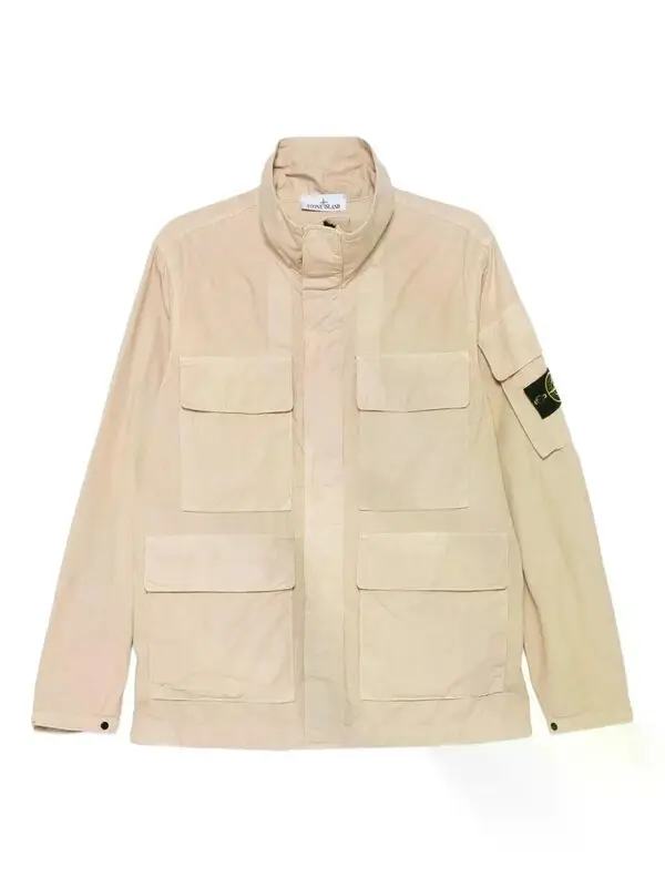 Stone Island Multiple-pockets Cotton Military Jacket