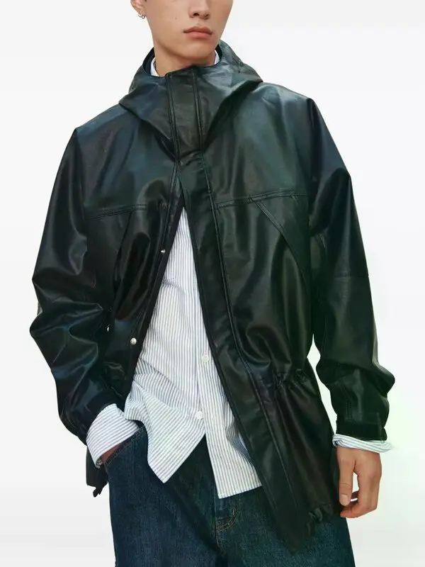 STUDIO TOMBOY Hooded Drawstring Parka