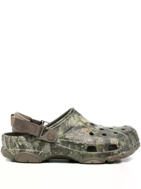 CROCS Realtree Camouflage-print Sandals