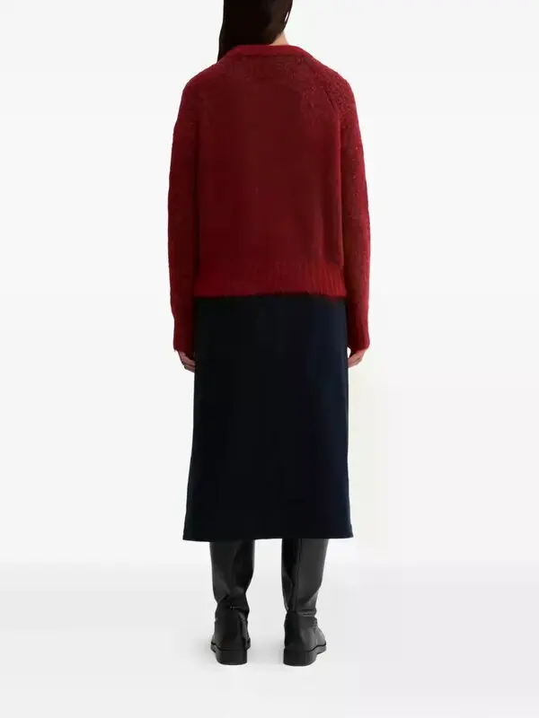 Aspesi V-neck Sweater - Red