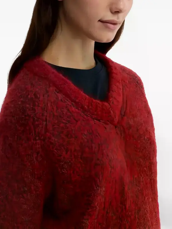 Aspesi V-neck Sweater - Red
