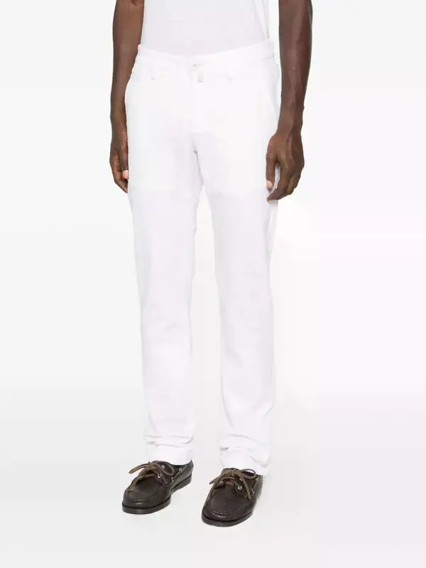 Jacob Cohen Straight-leg Trousers - White