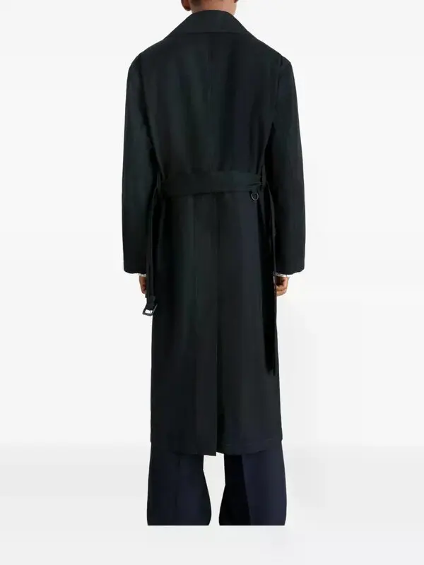 LEMAIRE Double-breasted Belted Trench Coat