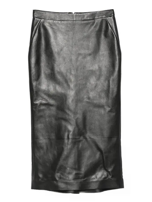Givenchy Leather Pencil Skirt