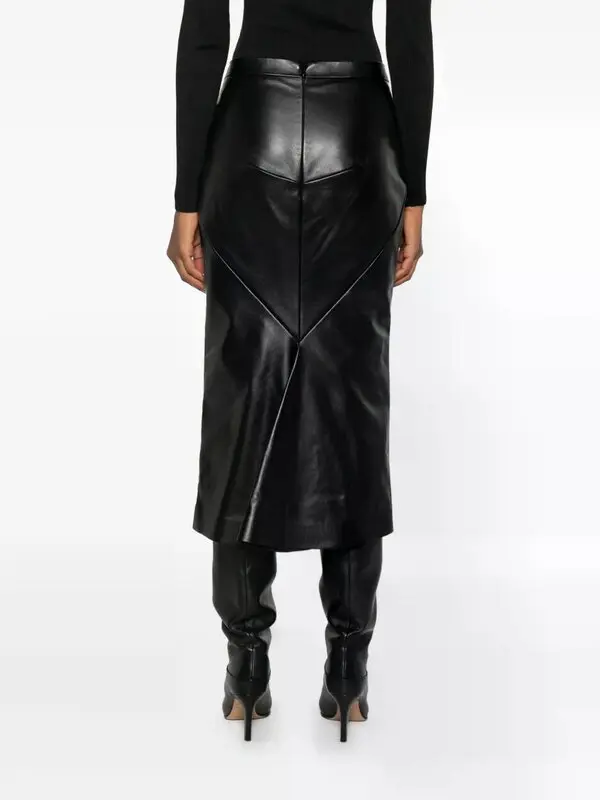 Givenchy Leather Pencil Skirt
