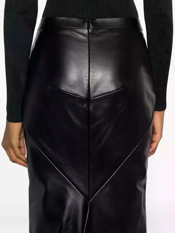 Givenchy Leather Pencil Skirt
