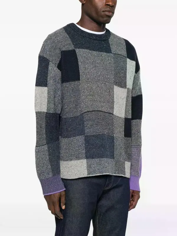 Paul Smith Patchwork-panelled Sweater