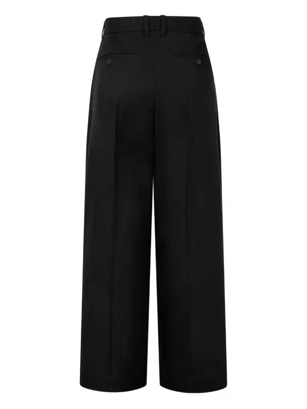 STUDIO TOMBOY Pinstripe Pleated Trousers