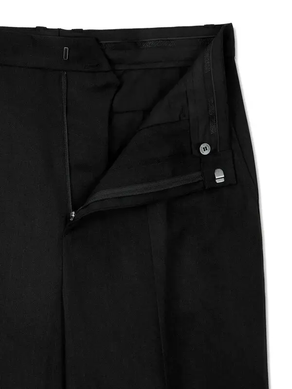 STUDIO TOMBOY Pinstripe Pleated Trousers