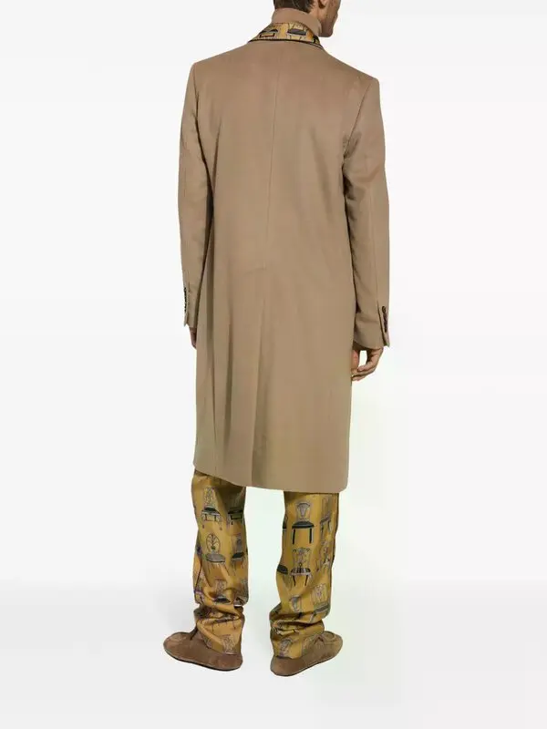 Dolce & Gabbana Double-breasted Cashmere Coat