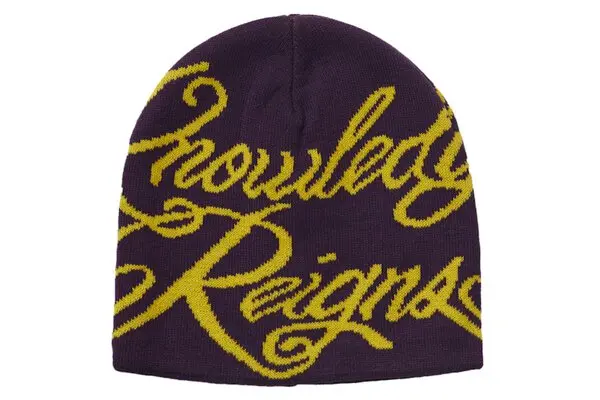 Supreme Knowledge Reigns Beanie - Purple