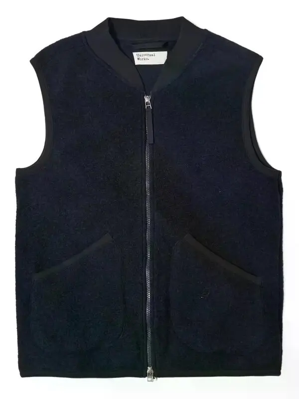 Universal Works Zip-front Fleece Vest