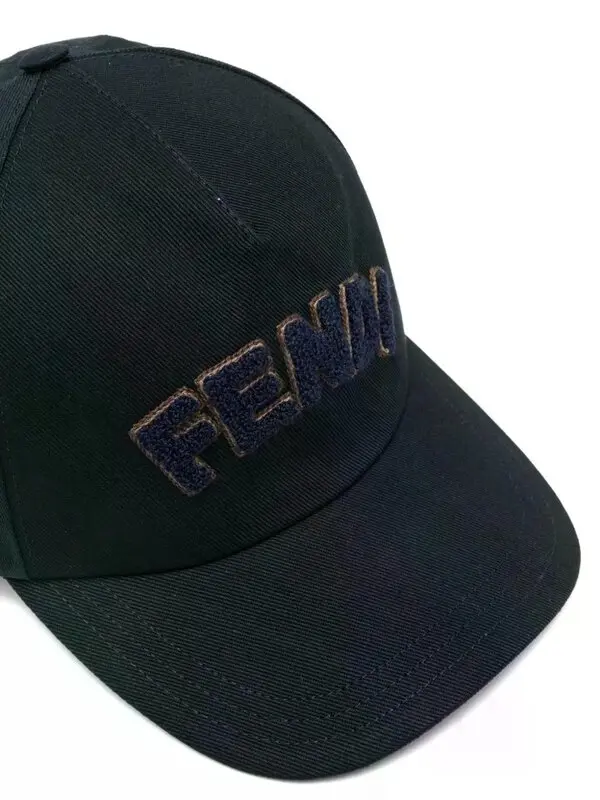Fendi Canvas Baseball Cap - Blue