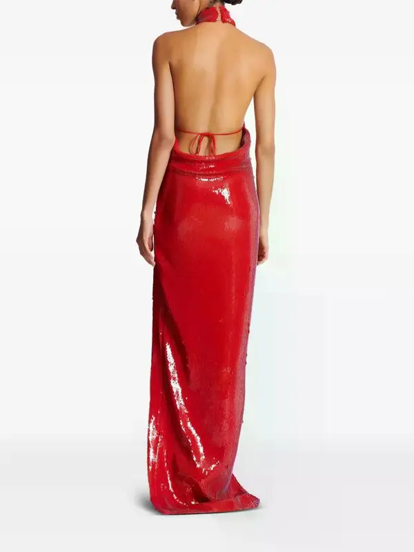 Balmain Sequined Maxi Dress