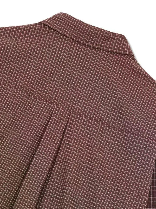STUDIO TOMBOY Checked Cotton Shirt