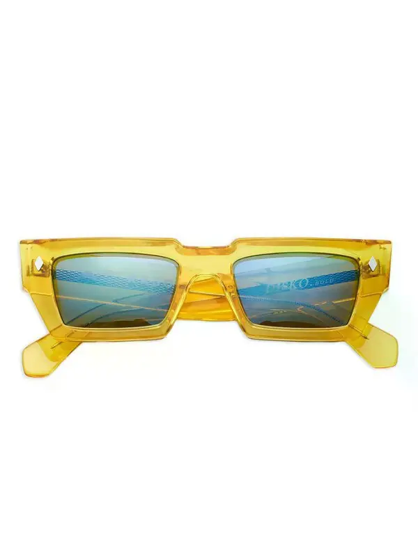 KADOR Square Frame Sunglasses With Tinted Lenses