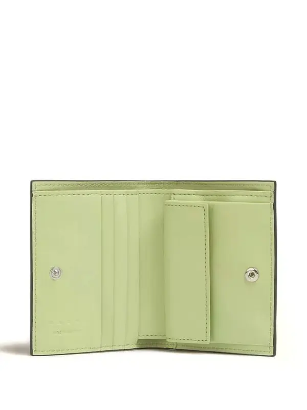 Marni Logo-plaque Calfskin Leather Wallet