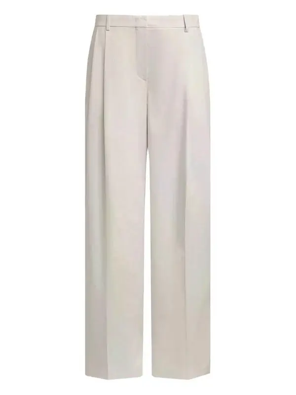 12 STOREEZ Pleated Wide-leg Trousers